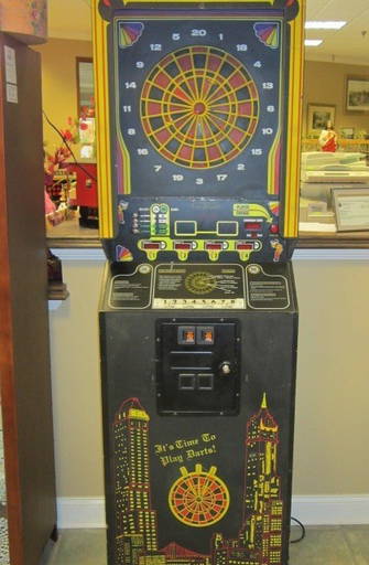 Coin Operated Electric Dart Machine