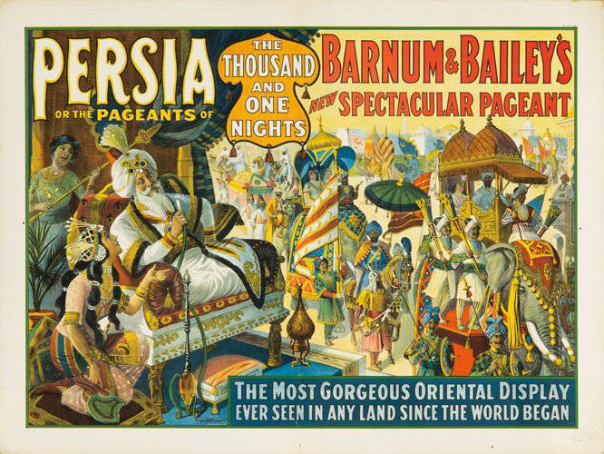 Barnum & Bailey / Persia. 1916