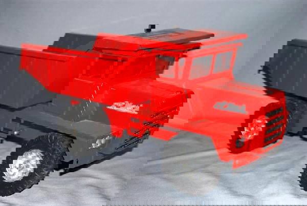 Buddy L Mack Hydraulic Dump Truck, Diecast, 21 Inc