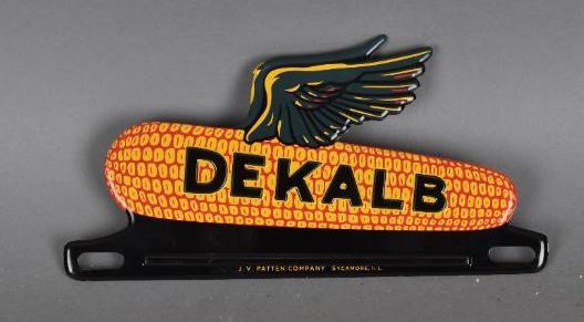Dekalb Winged Corn Logo License Plate Attachment - Nov 26, 2021 ...