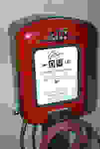 Gilbarco Air Meter On Stand,