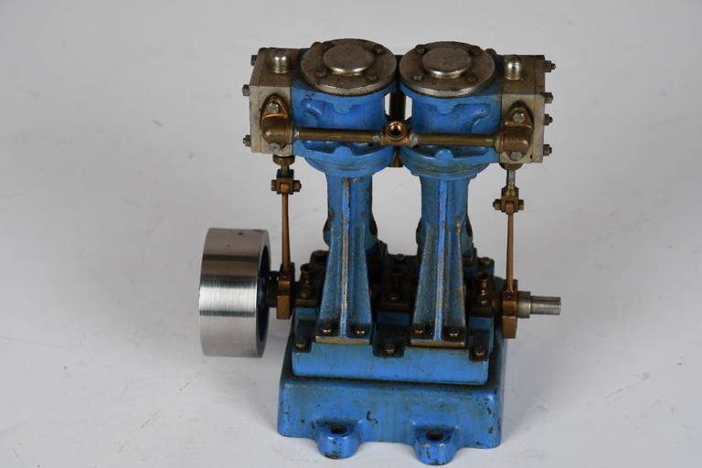 Stuart Twin-Cylinder Table Top Steam Engine (#0177) on Jan 02, 2022 ...
