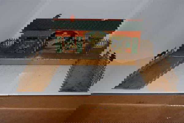 Hornby Train Station With Great Graphic Including