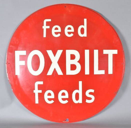 Feed Foxbilt Feeds Metal Sign - Mar 05, 2022 | Matthews Auctions, LLC in WI