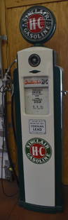 Restored Bennett Model 541 Gas Pump.