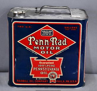 1 Gallon Penn Rad Motor Oil Can