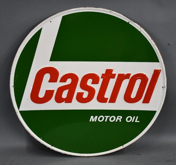 Castrol Motor Oil Metal Sign