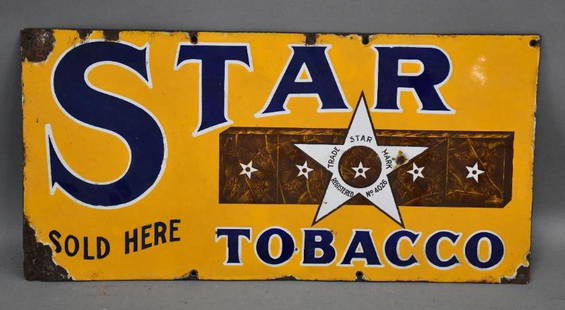 Star Tobacco Sign