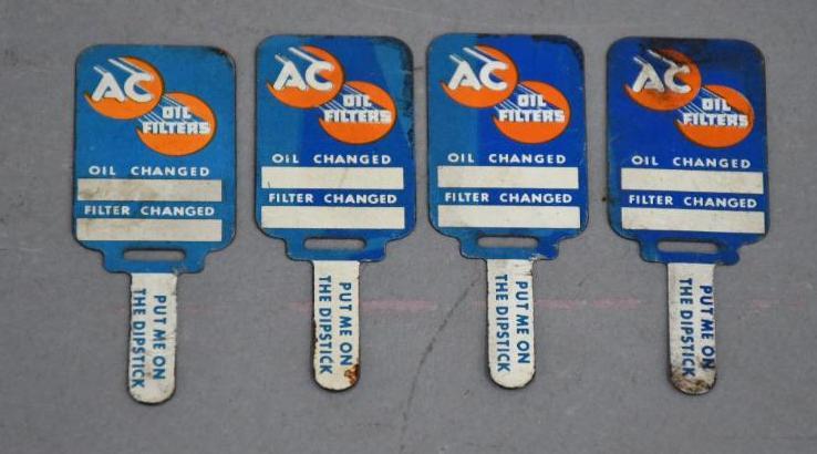 4-Metal AC Oil Filter Change Labels (#0028) on Feb 18, 2022 | Matthews ...