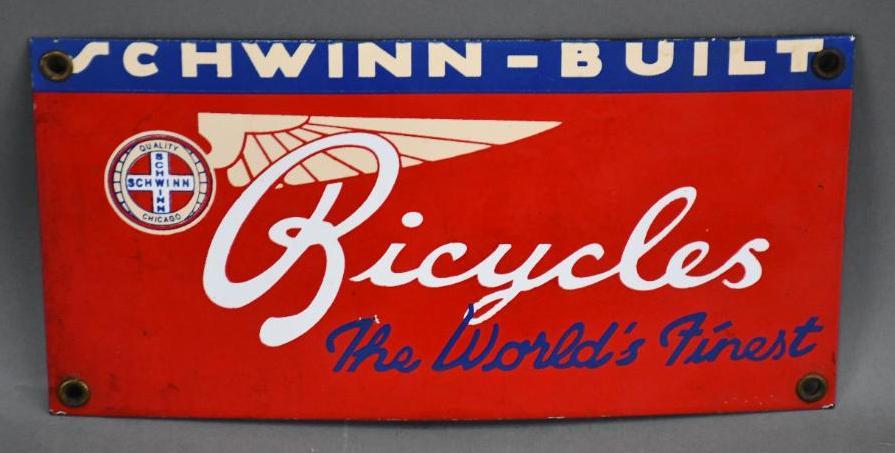 Reproduction Schwinn Bicycle Sign