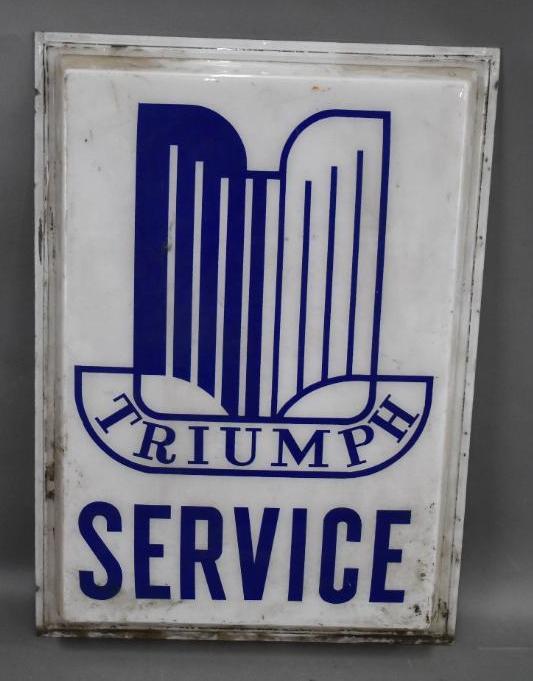 Triumph Service W/logo Molded Plastic Panel