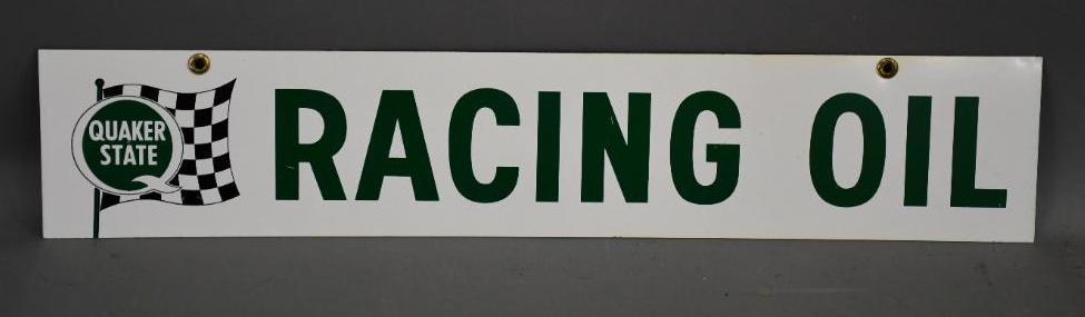 Quaker State Racing Oil Metal Sign (#0220) on Feb 18, 2022 | Matthews ...
