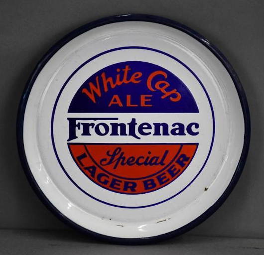 Frontenac White Cap Ale Special Lager Beer Porcelain
