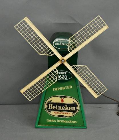 Heineken Holland Beer "on draught" Lighted Windmill (#1367) on Apr 01 ...