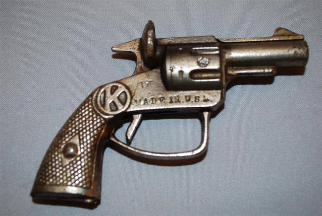 Big Bill Cap Gun By Kilgore, Cast Iron, 4.75 Inche