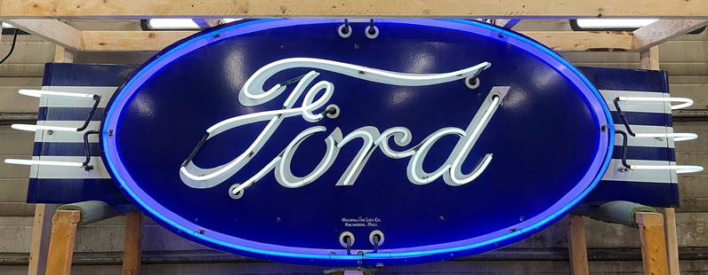 Antique & Vintage Neon Signs for Sale in Online Auctions
