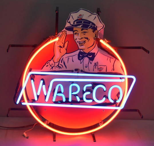 Wareco Window Neon Sign W/willie (tac)