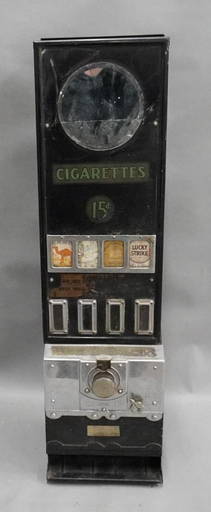 Coin-Operated Cigarette Machine - Dec 11, 2022 | Matthews Auctions, LLC ...