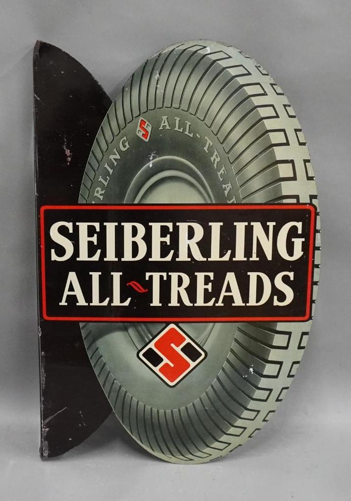 Seiberling All Tires w/Logo Metal Flange Sign (TAC) - Dec 11, 2022 ...