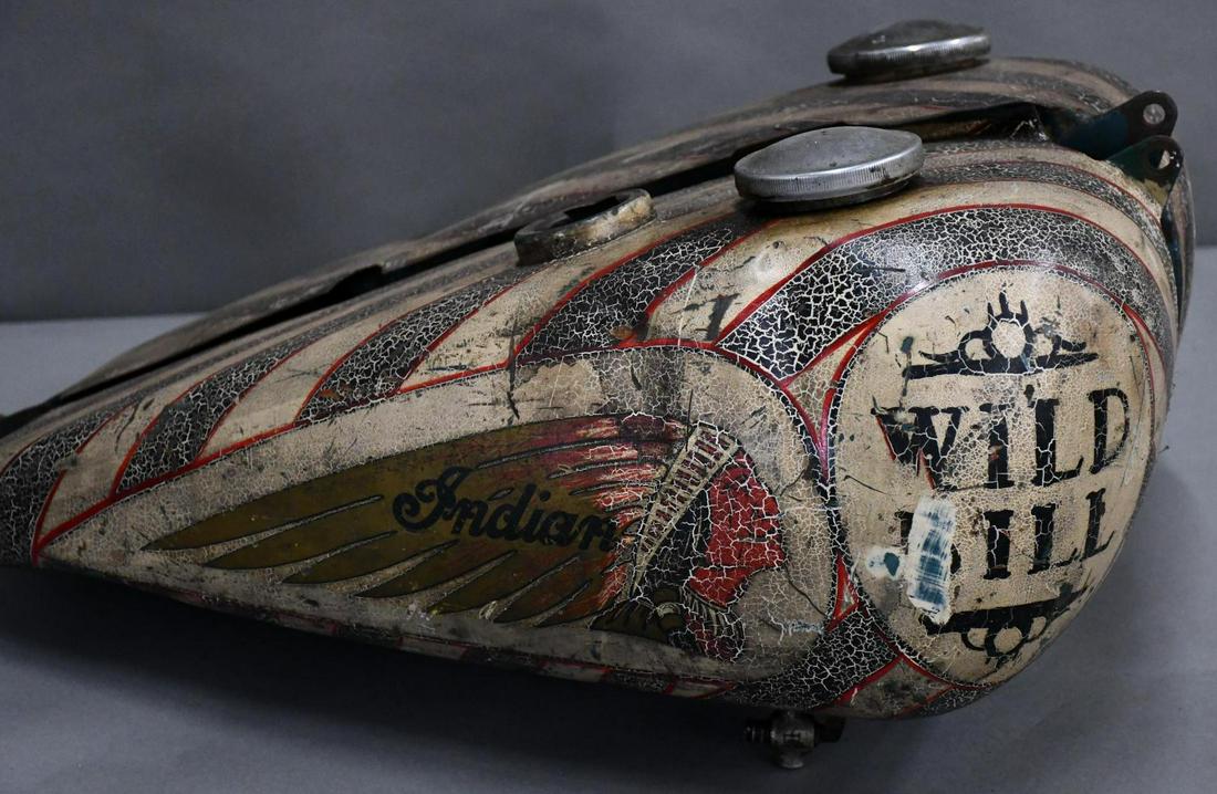 Indian Motorcycle Tanks w/Extra Decoration (#2165) on Dec 09, 2022 ...