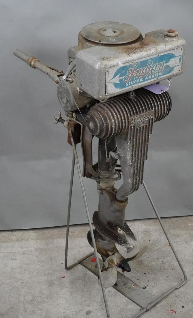 Indian "silver Arrow" Outboard Motor