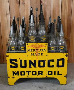 Sunoco Motor Oils Display Rack