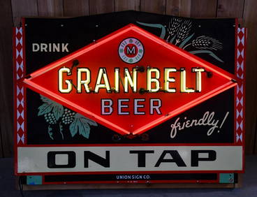 1950's Neon Sign, Knickerbocker Beer