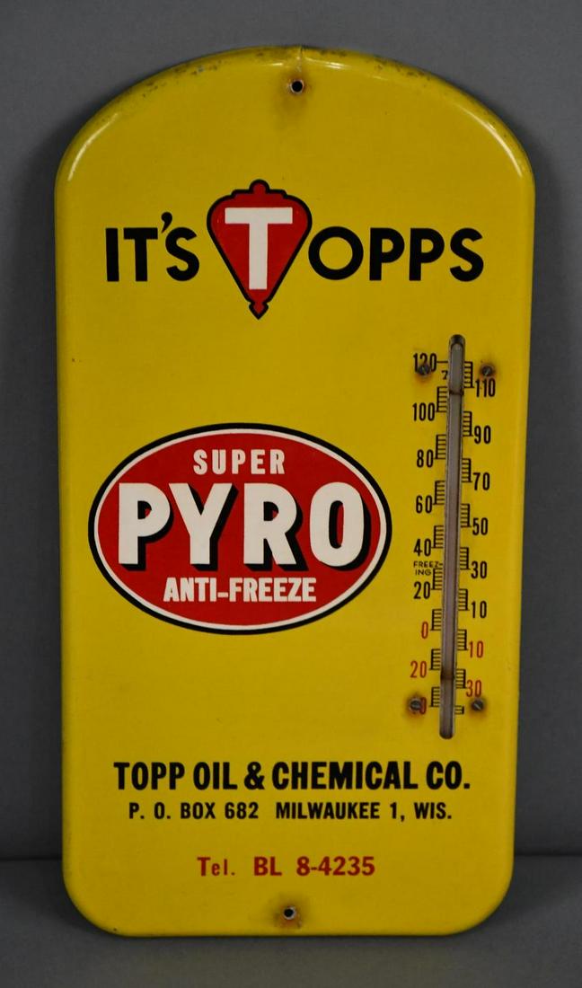 Super Pyro Anti Freeze Metal Thermometer (tac)