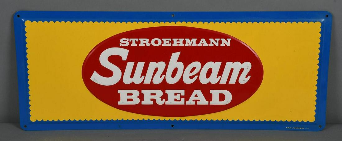 Stroehmann Sunbeam Bread Metal Sign (tac)