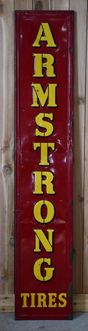 Armstrong Tires Metal Sign (tac) Auction