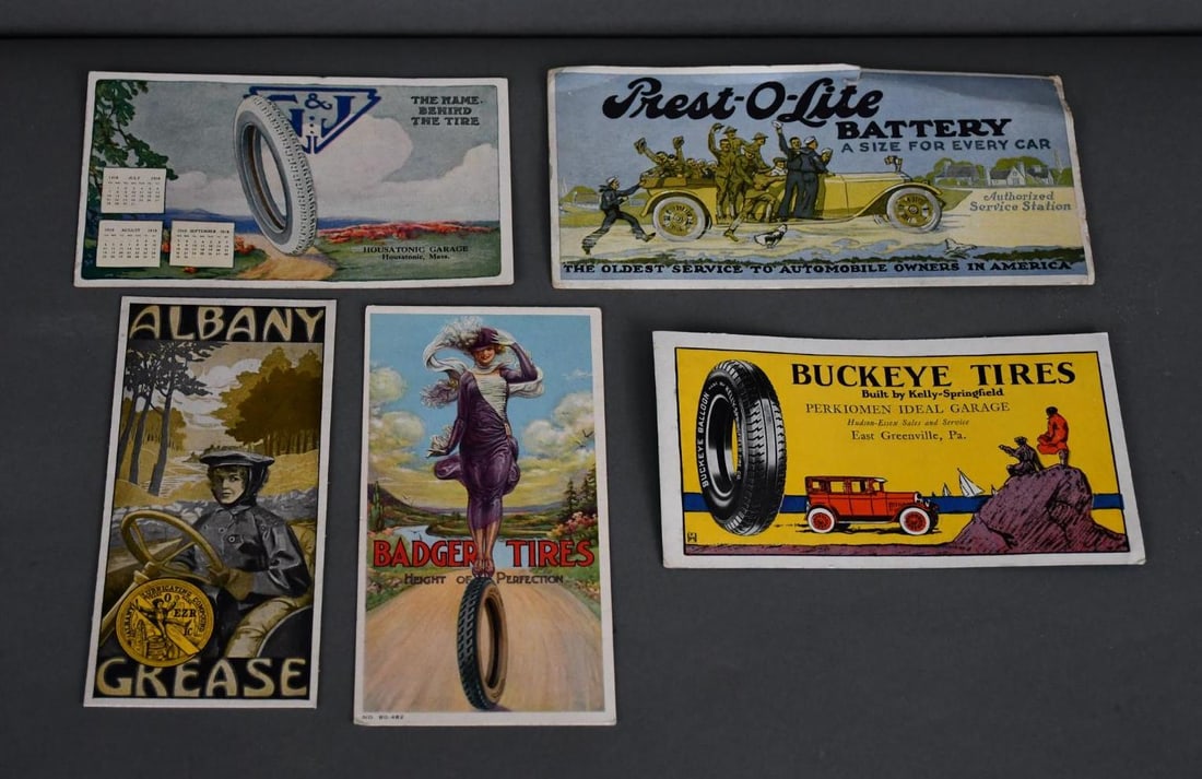 5 Different Ink Blotters