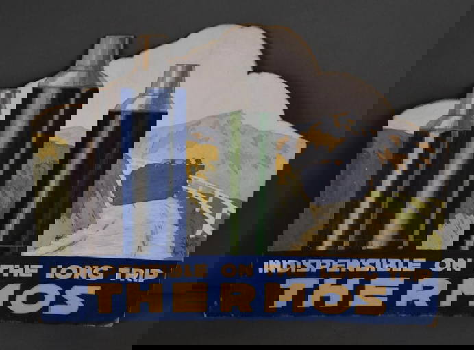 Original Advertising Art For Thermos By Roy B. Peebles