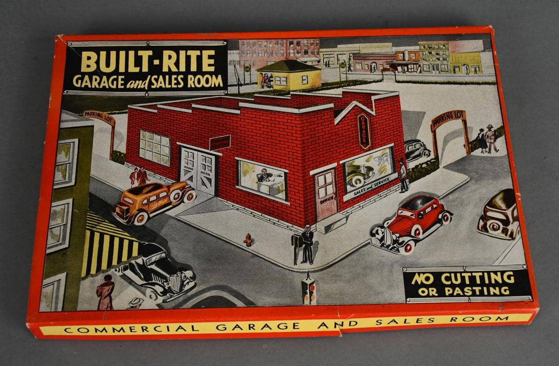 Built-rite Garage & Sales Room Cardboard Unassembled Auction