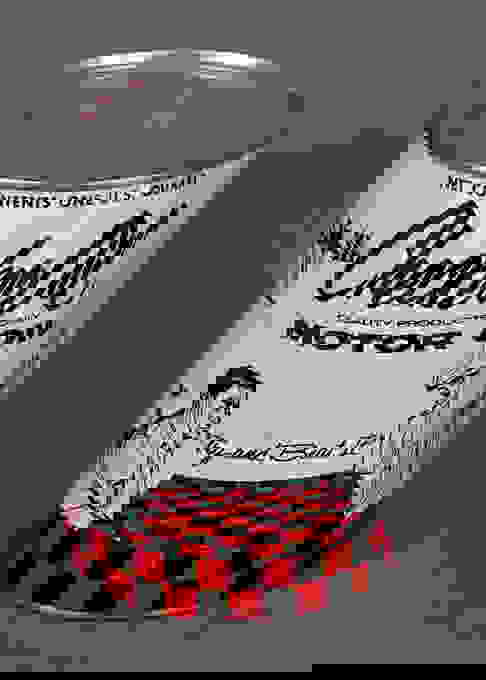 Checker Oil Motor Oil One Quart Round Metal Can Auction