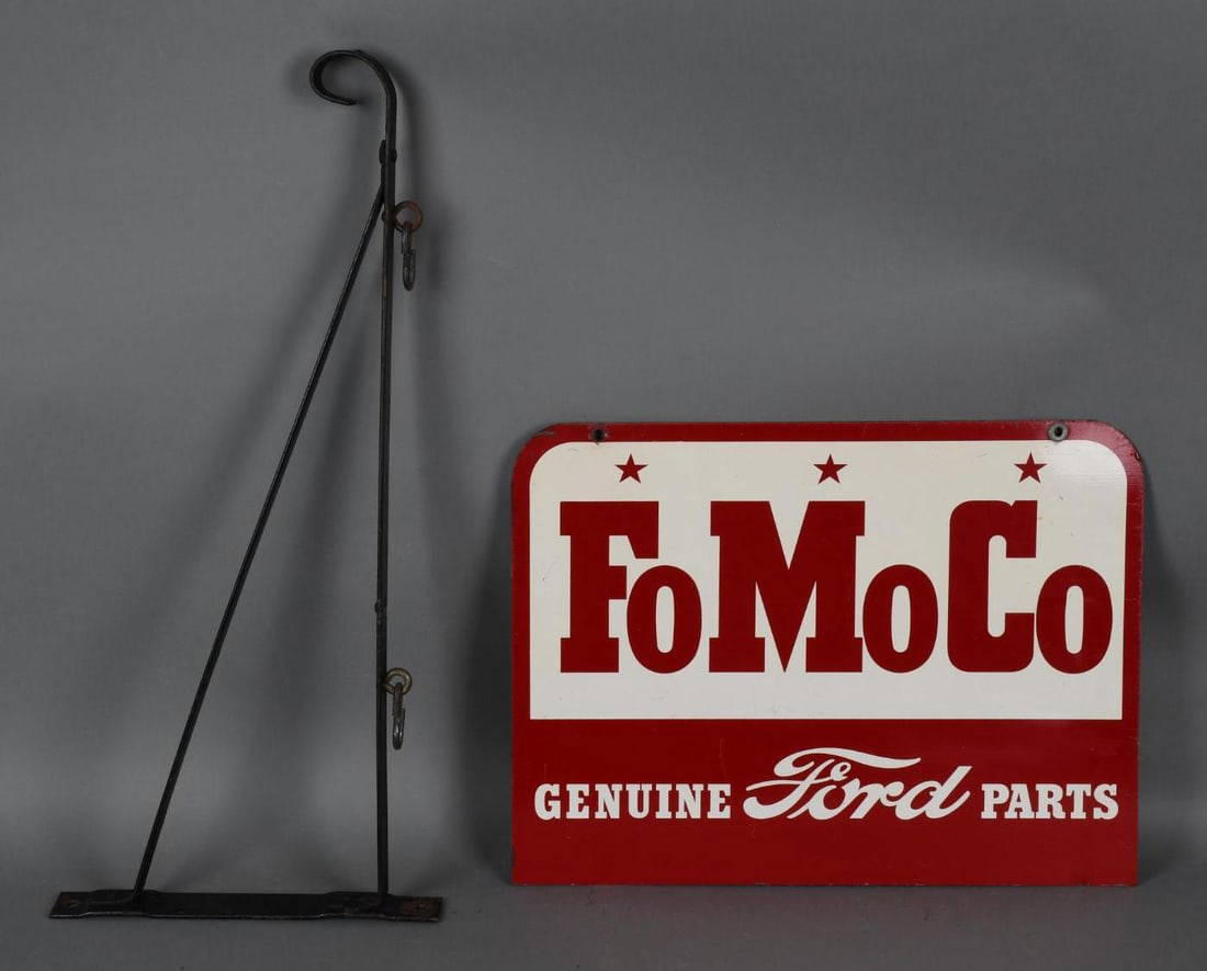 Fomoco Genuine Ford Parts Metal Sign (tac) Auction