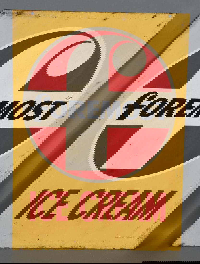 Foremost Ice Cream Metal Sign Auction
