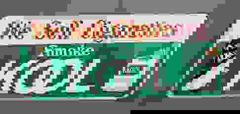 We Sell Cigarettes Kool W/logo Metal Sign Auction