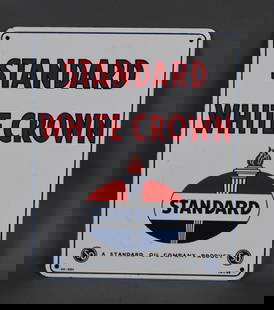 Porcelain Advertisements & Signs for Sale at Auction - Page 2