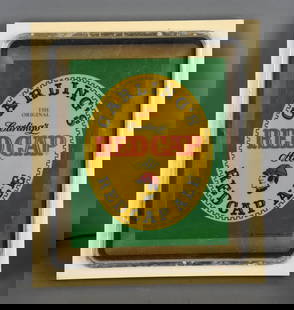 Sunoco Lighted Plastic Sign Auction