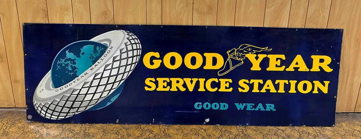 Goodyear Tires Porcelain Letters
