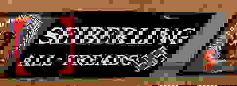 Seiberling All Treads W/tire & Logo Porcelain Sign (tac) Auction