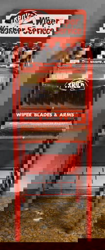 Trico Service Station Island Metal Display Rack