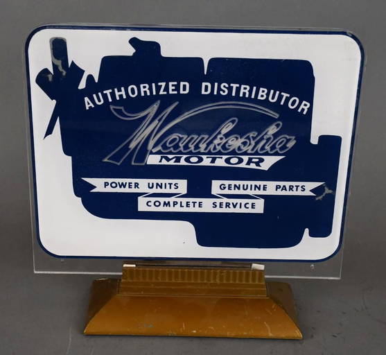 Waukesha Diesel Engine Lighted Sign