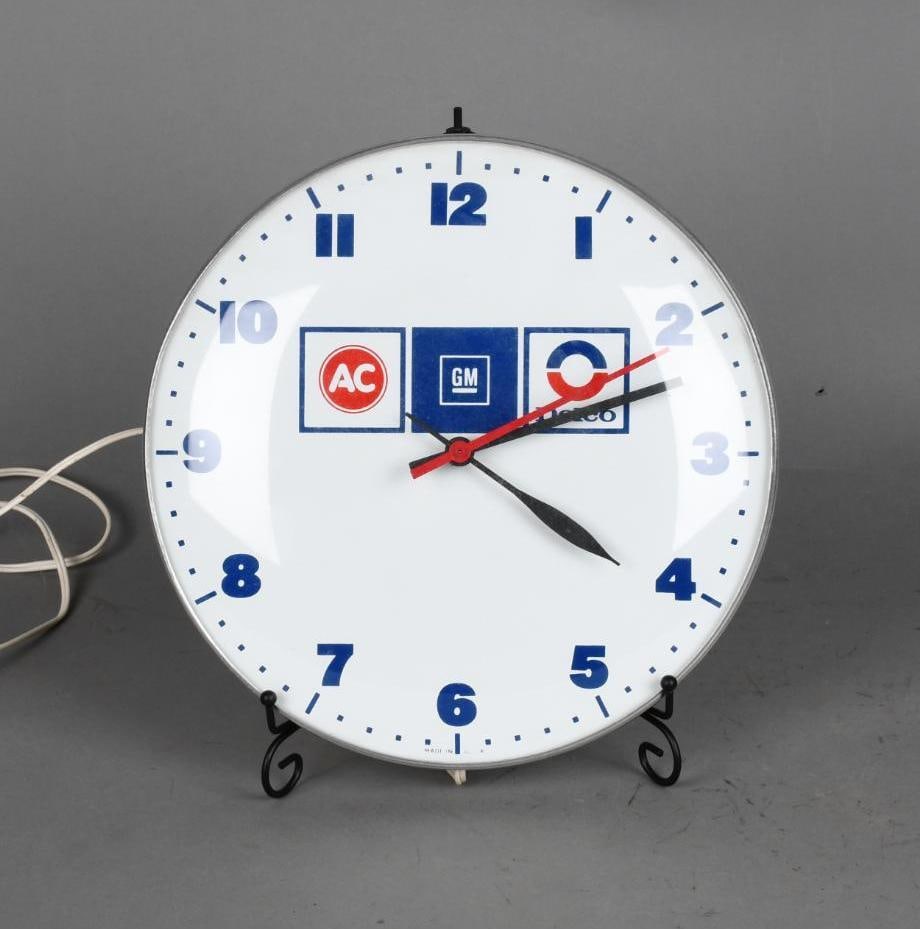 General Motors Delco Clock Auction