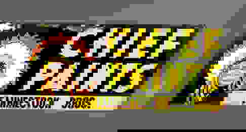 Chief Paints Metal Sign Auction