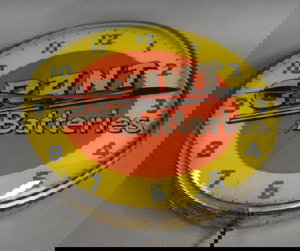 Grant Batteries Lighted Clock