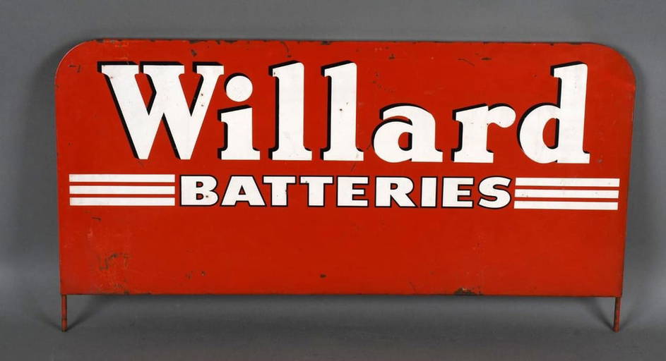 Willard Batteries Metal Rack Sign (tac)