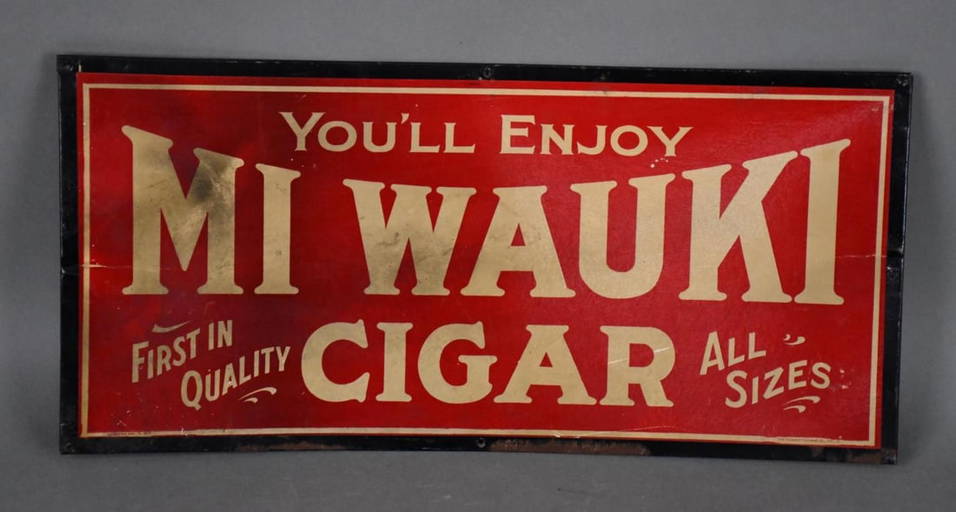 Mi Wauki Cigar Kemper Thomas Sign