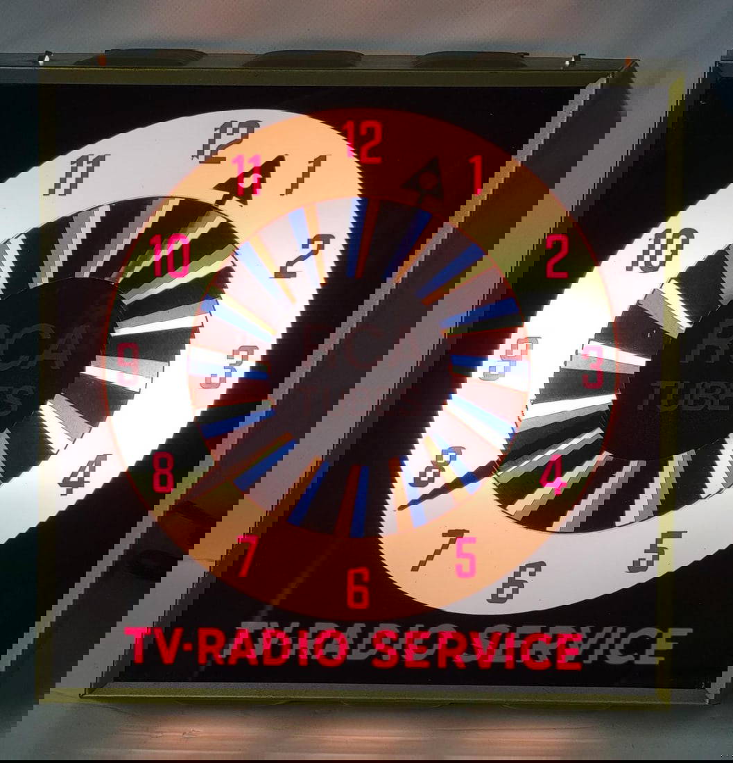 Rca Tubes Tv-radio Service Lighted Motion Sign - Jul 27, 2025 ...