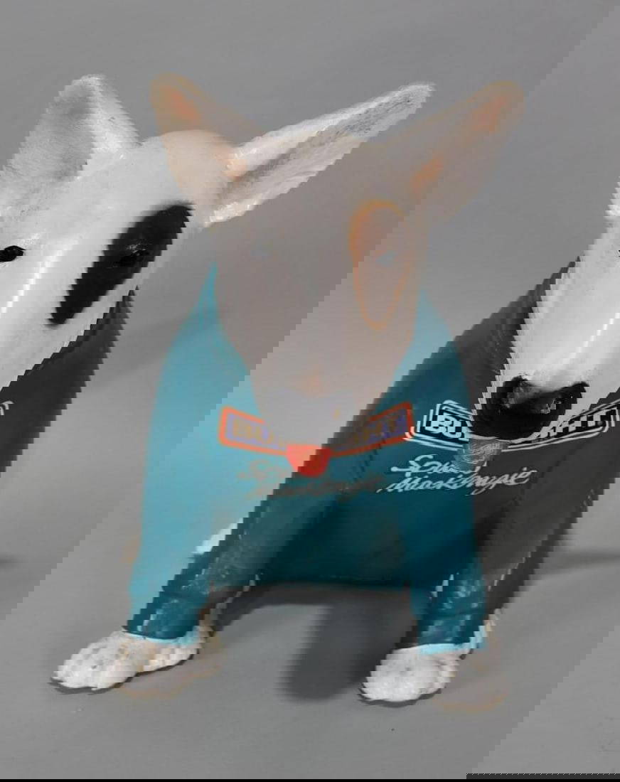 Bud Light "spuds Mackenzie" Dog Statue Auction